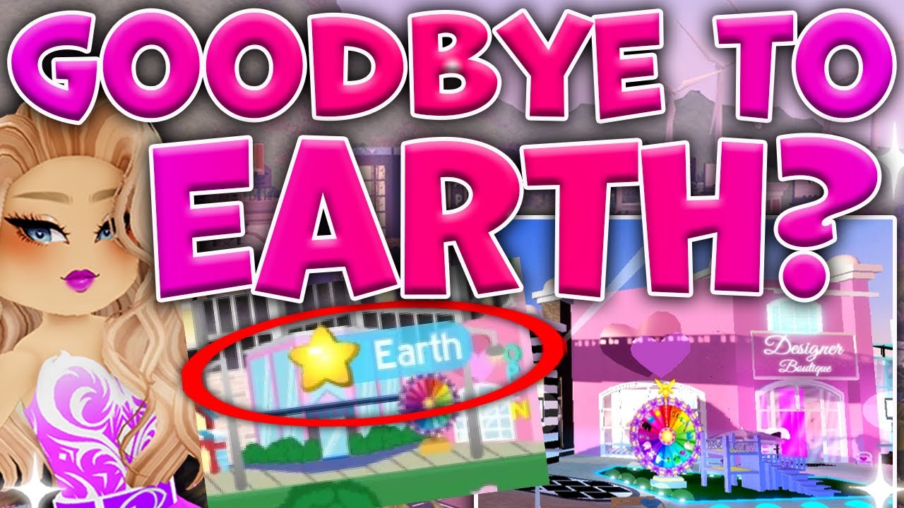GOODBYE TO EARTH!? Realm REMOVAL🏰 Royale High New School Campus 3 ...