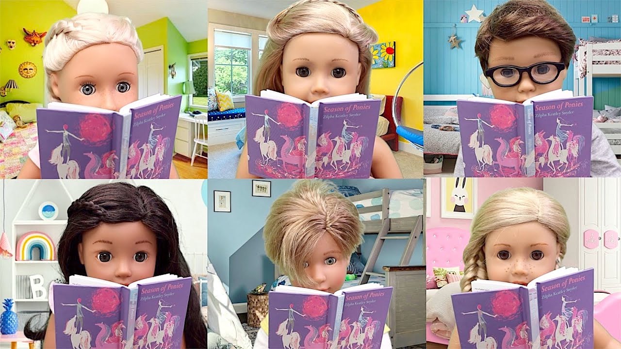 Doll Friends Online School Routine I PLAY DOLLS - YouTube