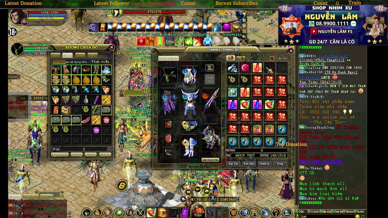 Boss mới tại sever mới , Trị heo boss - YouTube