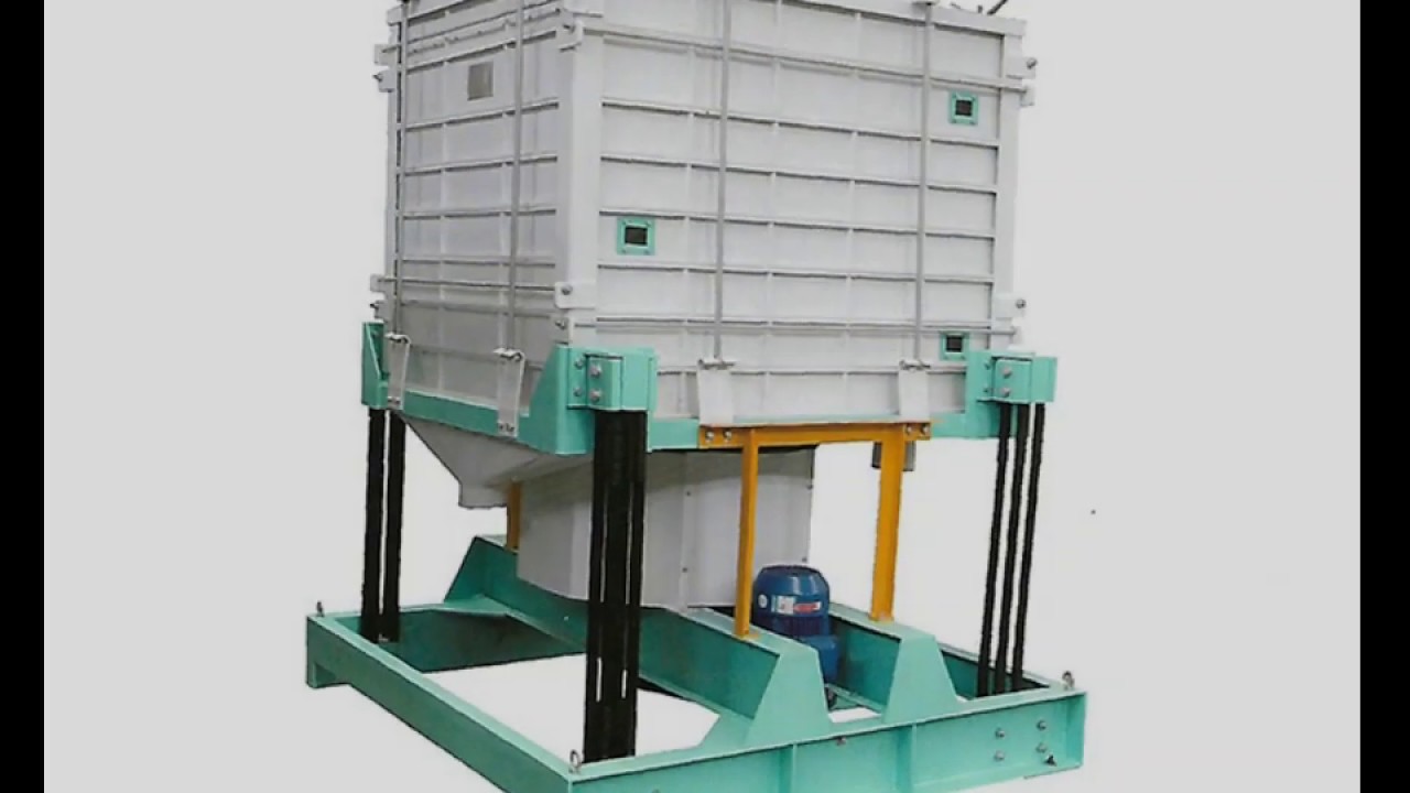 Rice Rotary Sifter plansifter sieve machine China - YouTube