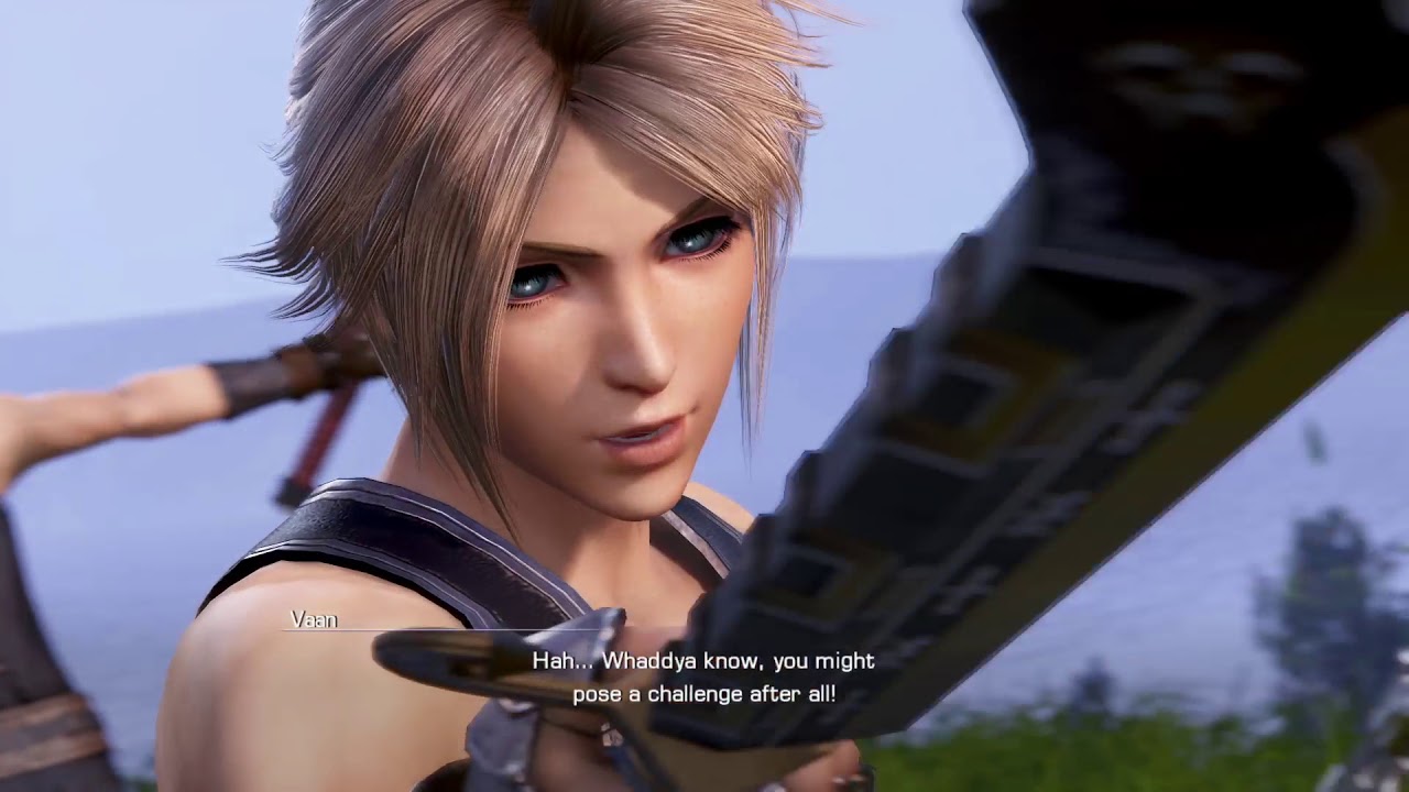 DISSIDIA FINAL FANTASY NT Cbt learning the essence of vaan - YouTube
