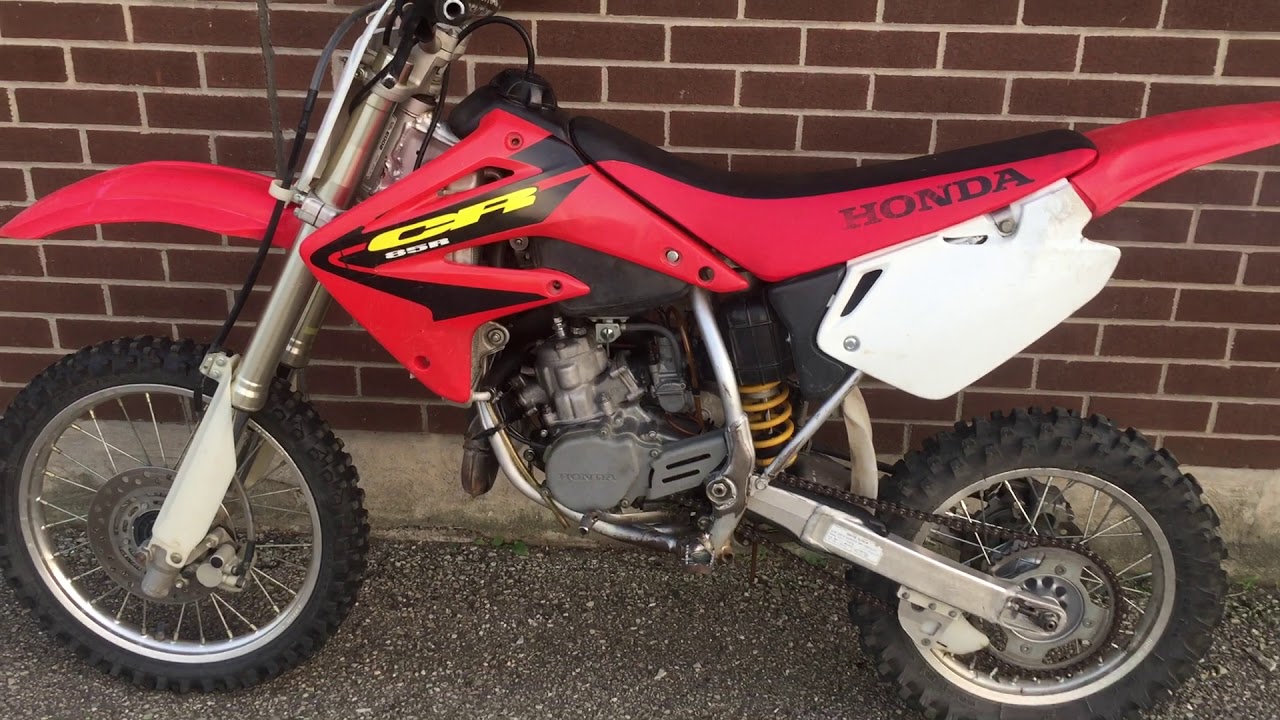 2003 Honda cr85R - YouTube