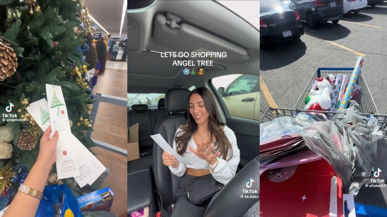 Angel Tree Shopping Hauls Tiktok Compilation - YouTube