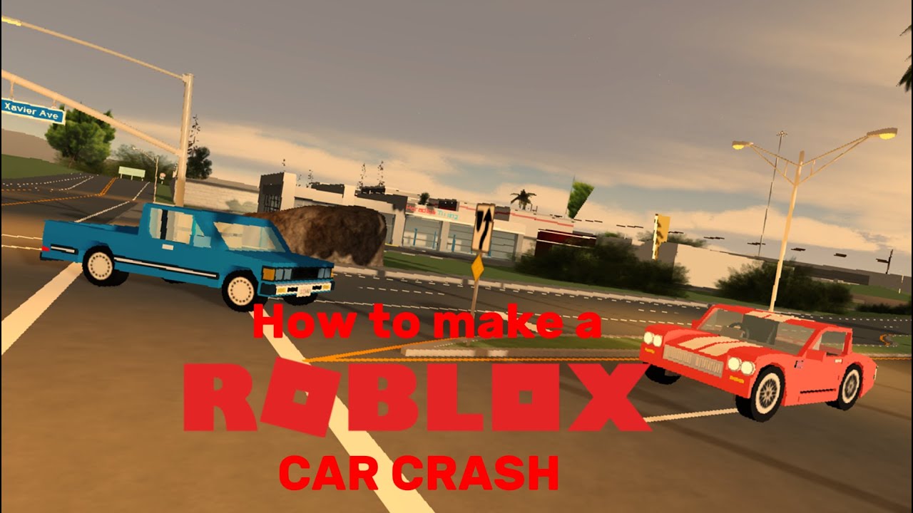 How to make Roblox Car Crashes! (Roblox Studio) - YouTube