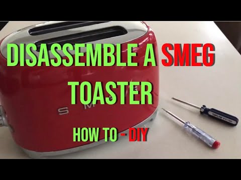 How to disassemble and fix a SMEG toaster - YouTube
