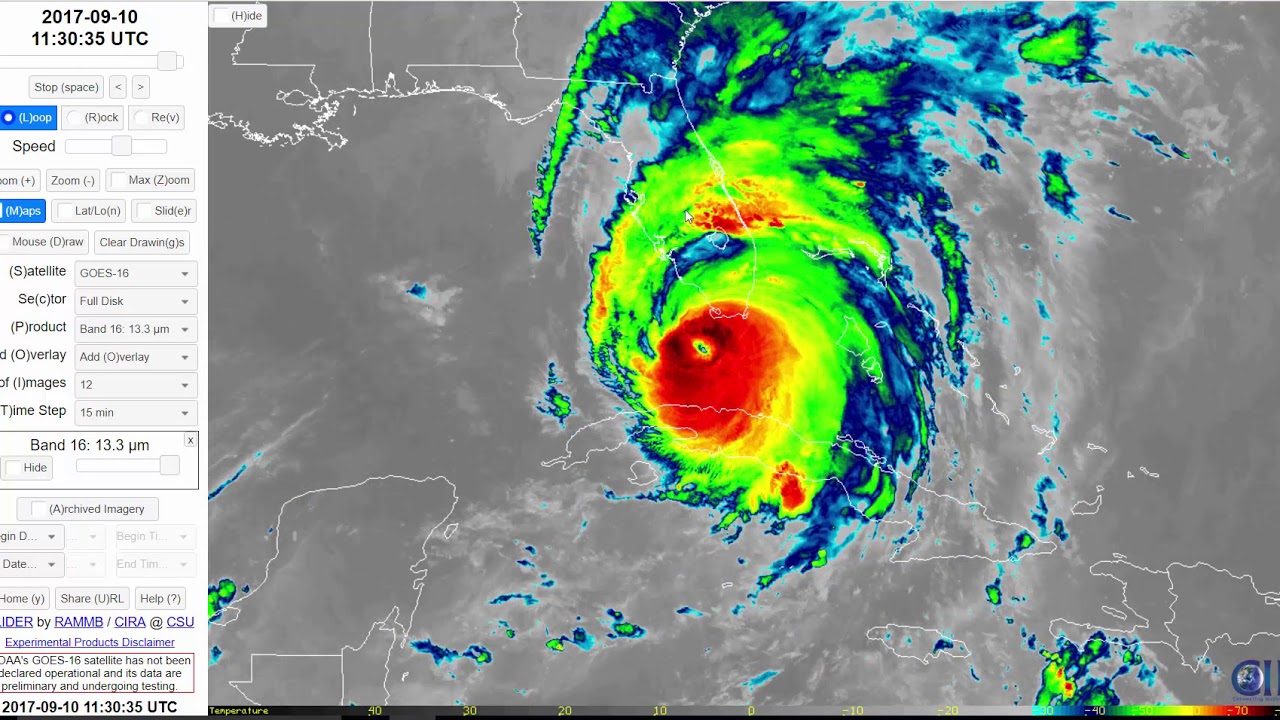 Sunday Morning Update: Irma Making Landfall as Category 4 - YouTube