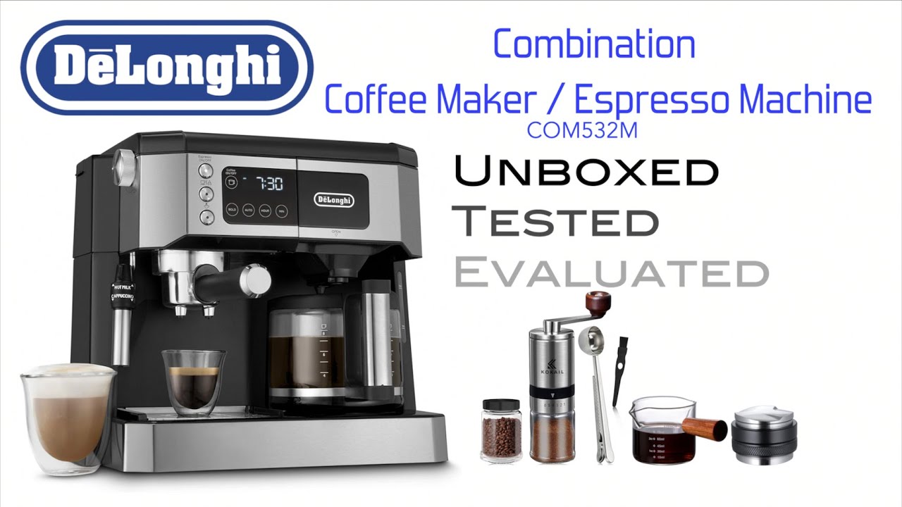 Delonghi All in One Coffee Maker and Espresso Machine Model COM532M ...