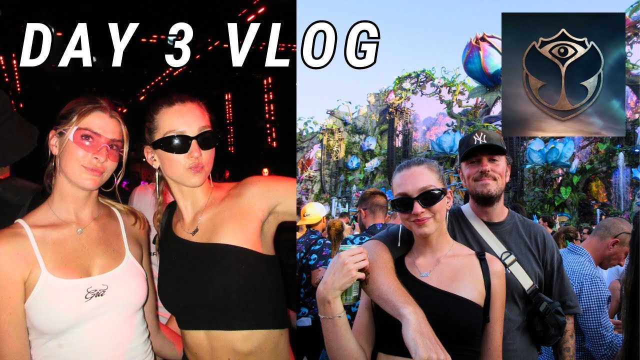 TOMORROWLAND 2024 DAY 3 VLOG 🌍 KEINEMUSIK, DAVID GUETTA, BENSLEY, ETC ...