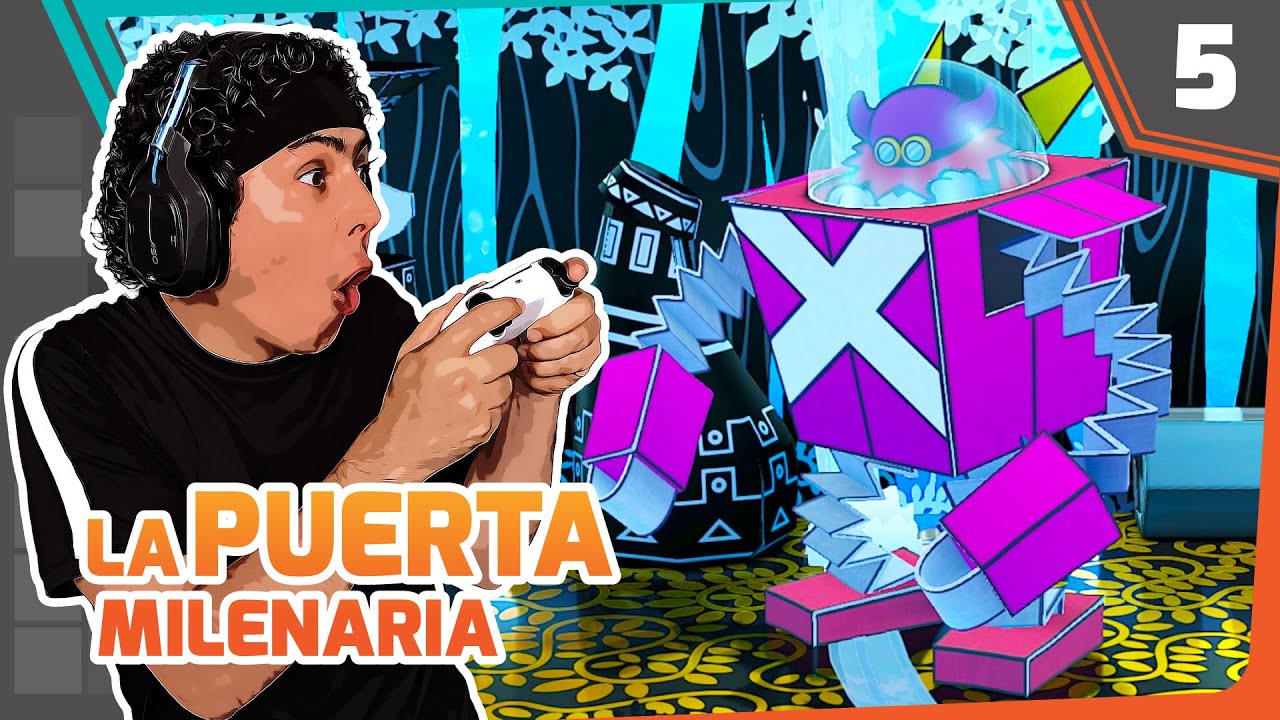 🤖 ¡ROBO X! Paper Mario: La puerta milenaria - YouTube