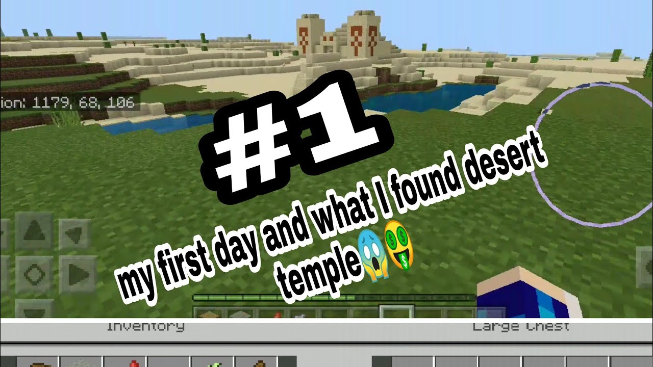 minecraft #1 .. only looting 🤑🤑 - YouTube