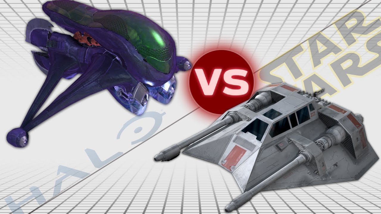 Rebel Snowspeeder vs Type 26 Banshee | Halo vs Star Wars: Who Would Win ...