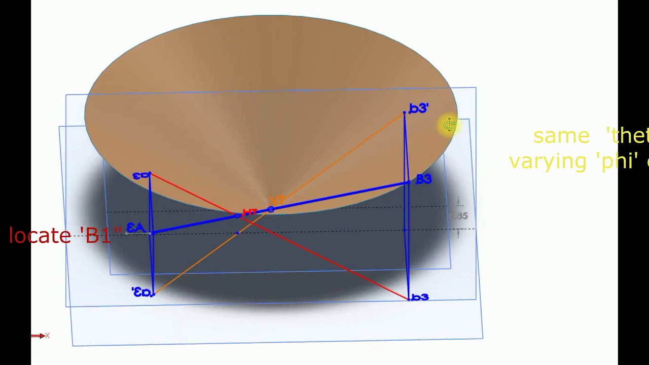 24 Orthographic Projection Line inclined to Both Planes End Points in ...