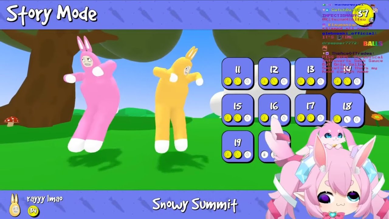 Chibidoki Streams Super Bunny Man #2 w/ Ray - YouTube