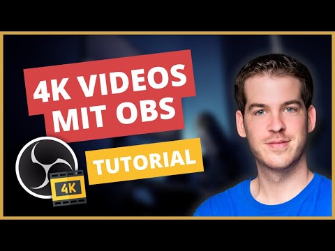 4k Videos mit OBS aufnehmen [Anleitung & Einstellungen] - YouTube