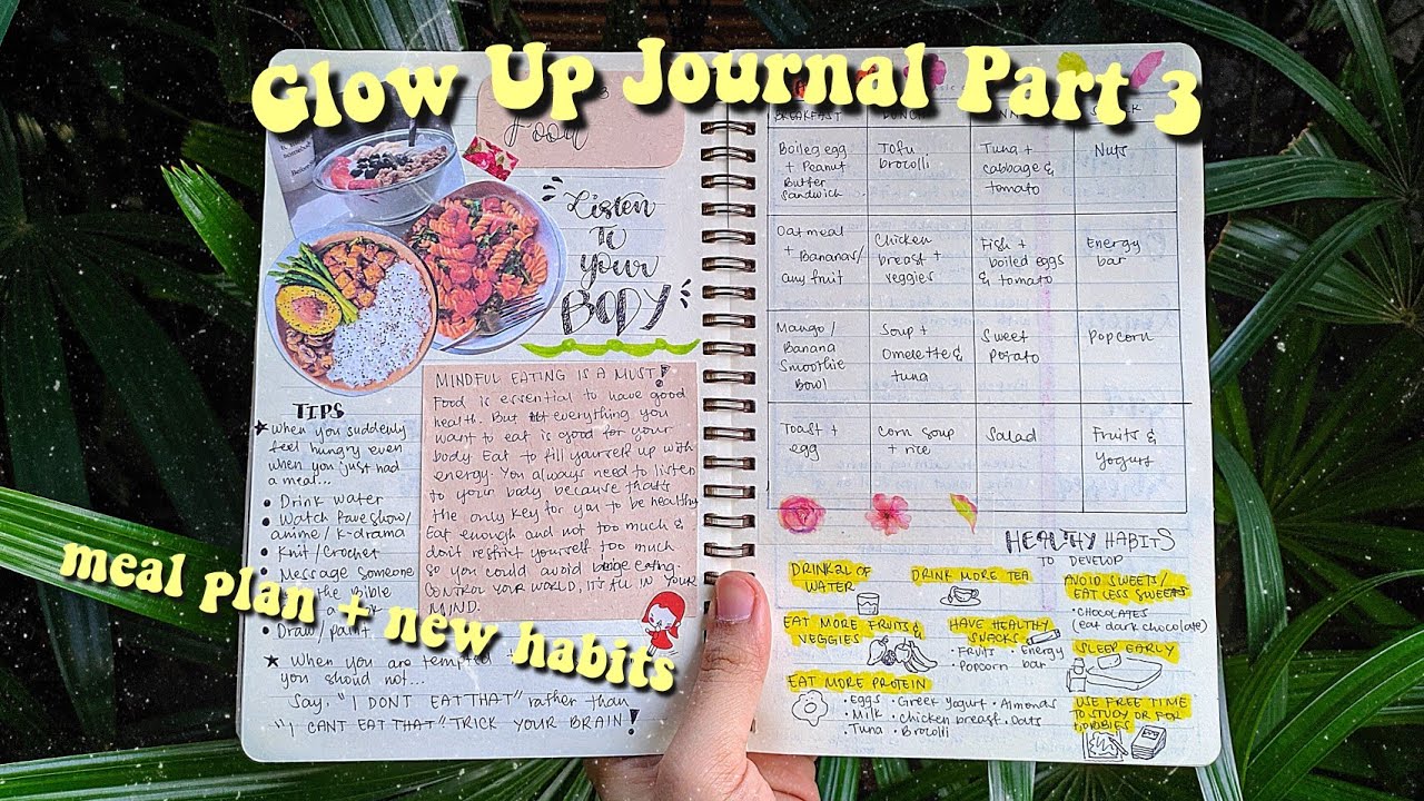 Making My Own Glow Up Journal While Quarantined! | PART 3 (Philippines ...