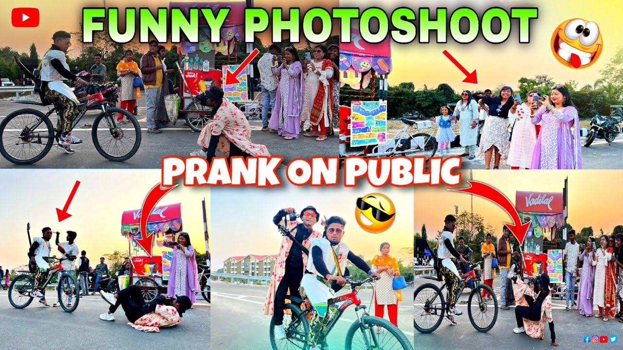 FUNNY PHOTOSHOOT PRANK ON PUBLIC | PRANK VIDEO | S DANCE WORLD | FUNNY ...