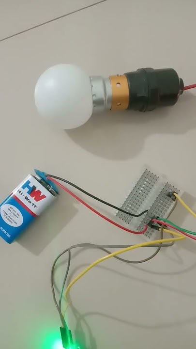 Bulb on off with LDR sensor without arduino#arduino - YouTube