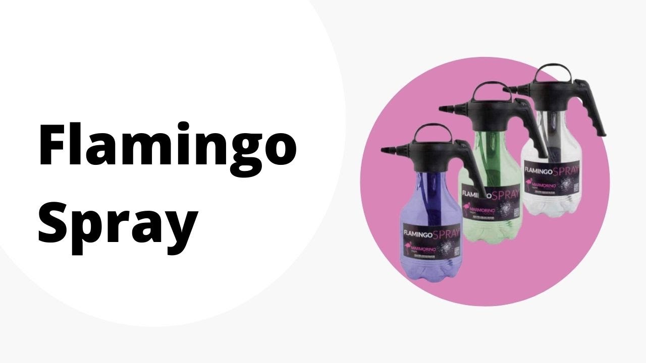 Flamingo SPRAY від Marmorino Tools - YouTube