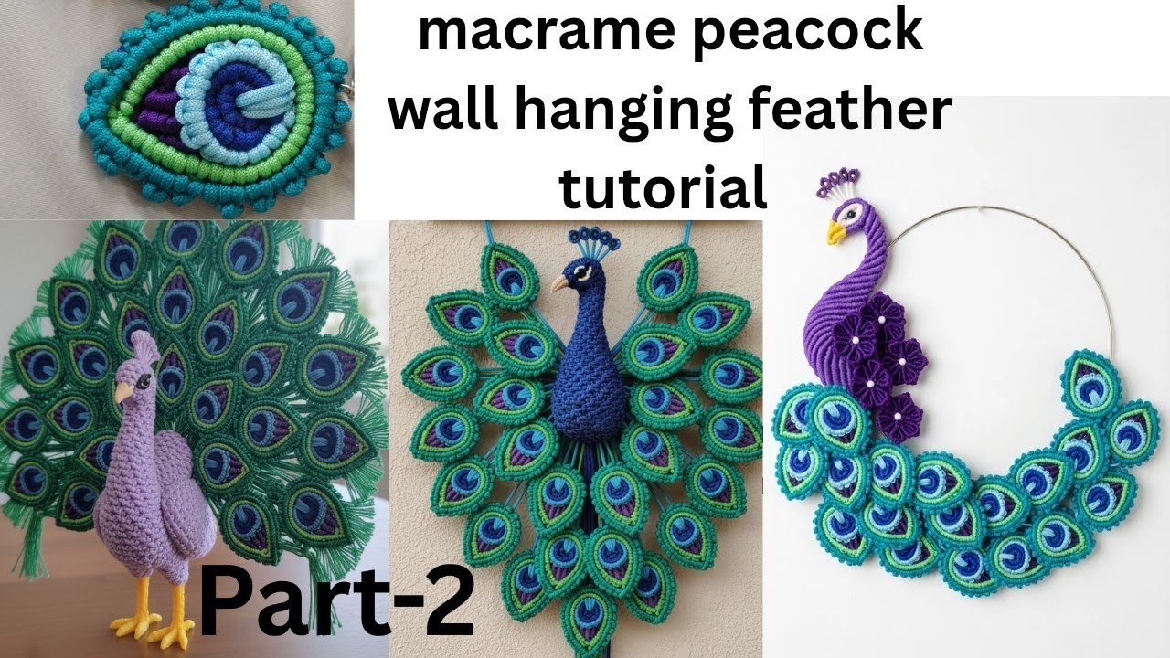 macrame new peacock full body /macrame peacock/#macrame/#shorts/#short ...