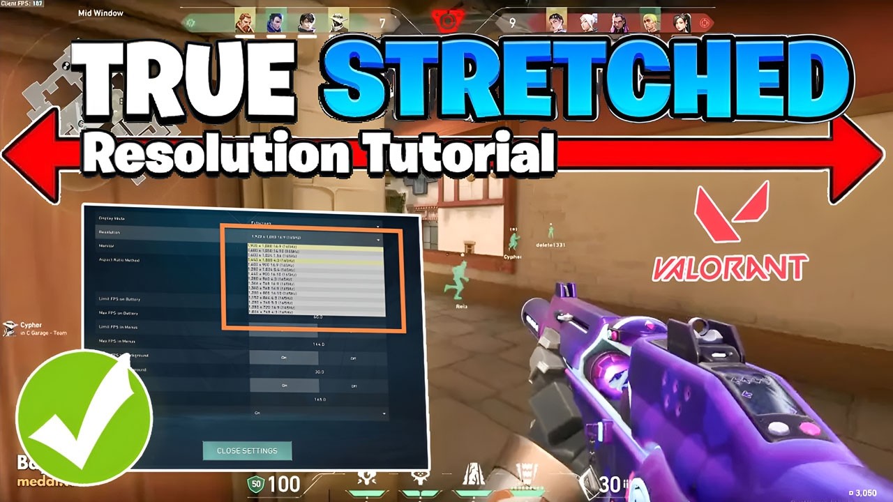 How to Get TRUE Stretched Resolution in Valorant Without Any Tools ...