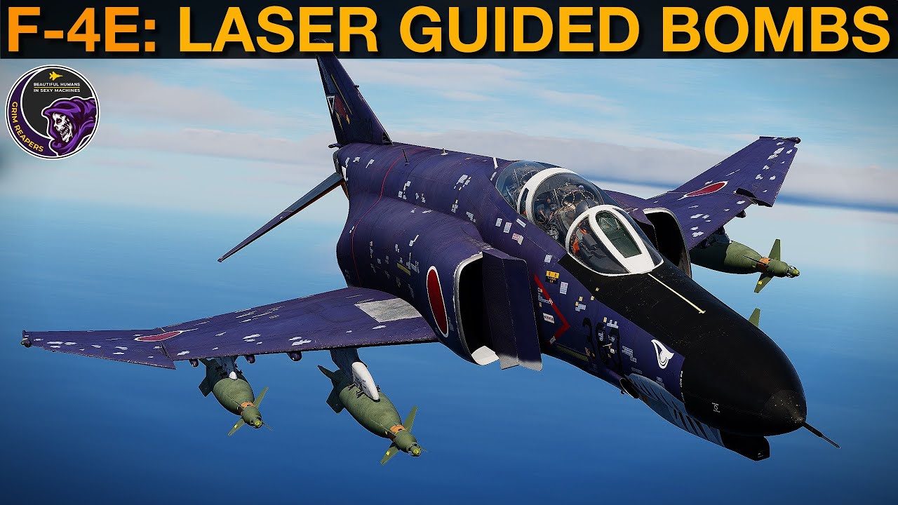 F-4E Phantom: Laser Guided Bombs Quick Guide | DCS - YouTube