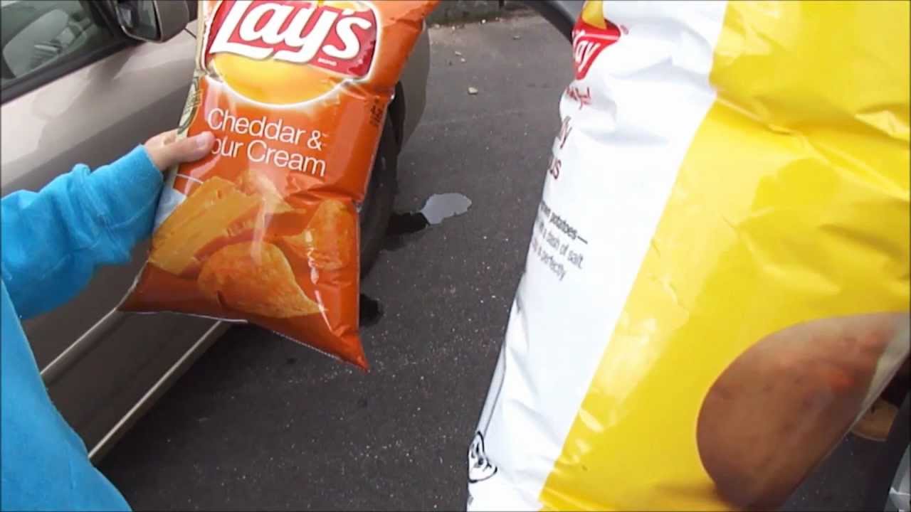 Self Inflating Chip Bags!!! - YouTube
