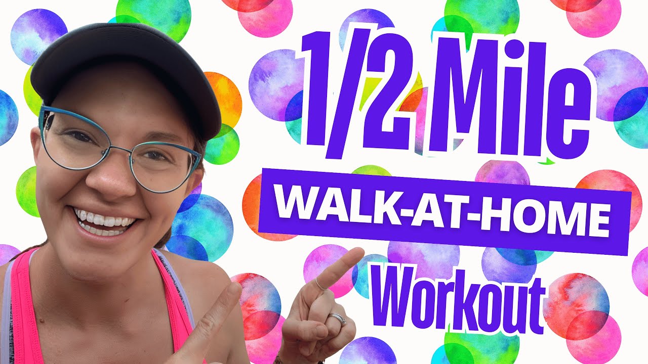 1/2 Mile Walk | 1,000 Steps | Beginner Workout at Home | Senior ...