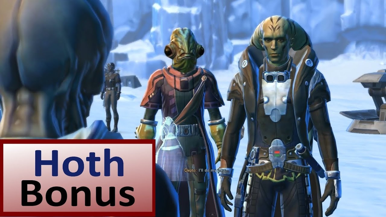 SWTOR Hoth Bonus Series Republic Side - YouTube