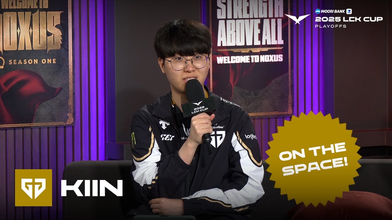 GEN Kiin Interview | Woori Bank 2025 LCK CUP Loser Finals - YouTube