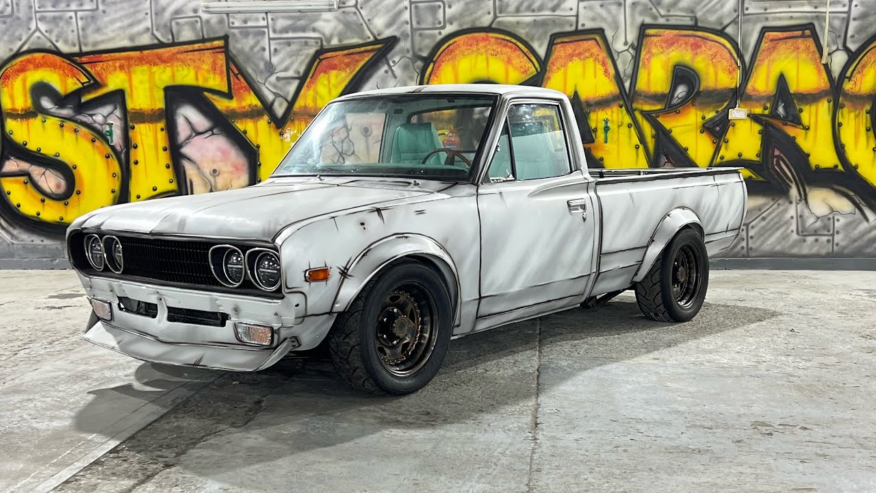 اخيراً تم الانتهاء من مشروع الداتسن Datsun 620 Custom - YouTube