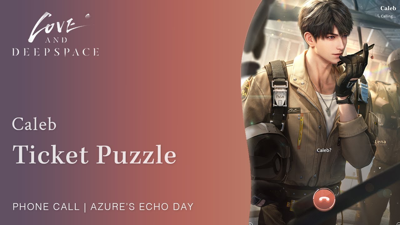 Caleb Ticket Puzzle Phone Call Azure's Echo Day Special | Love and ...