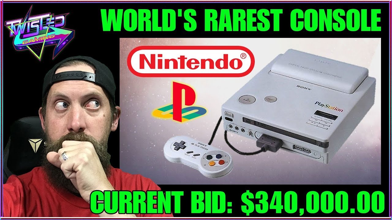 Nintendo Playstation Prototype (World's Rarest Console) - YouTube