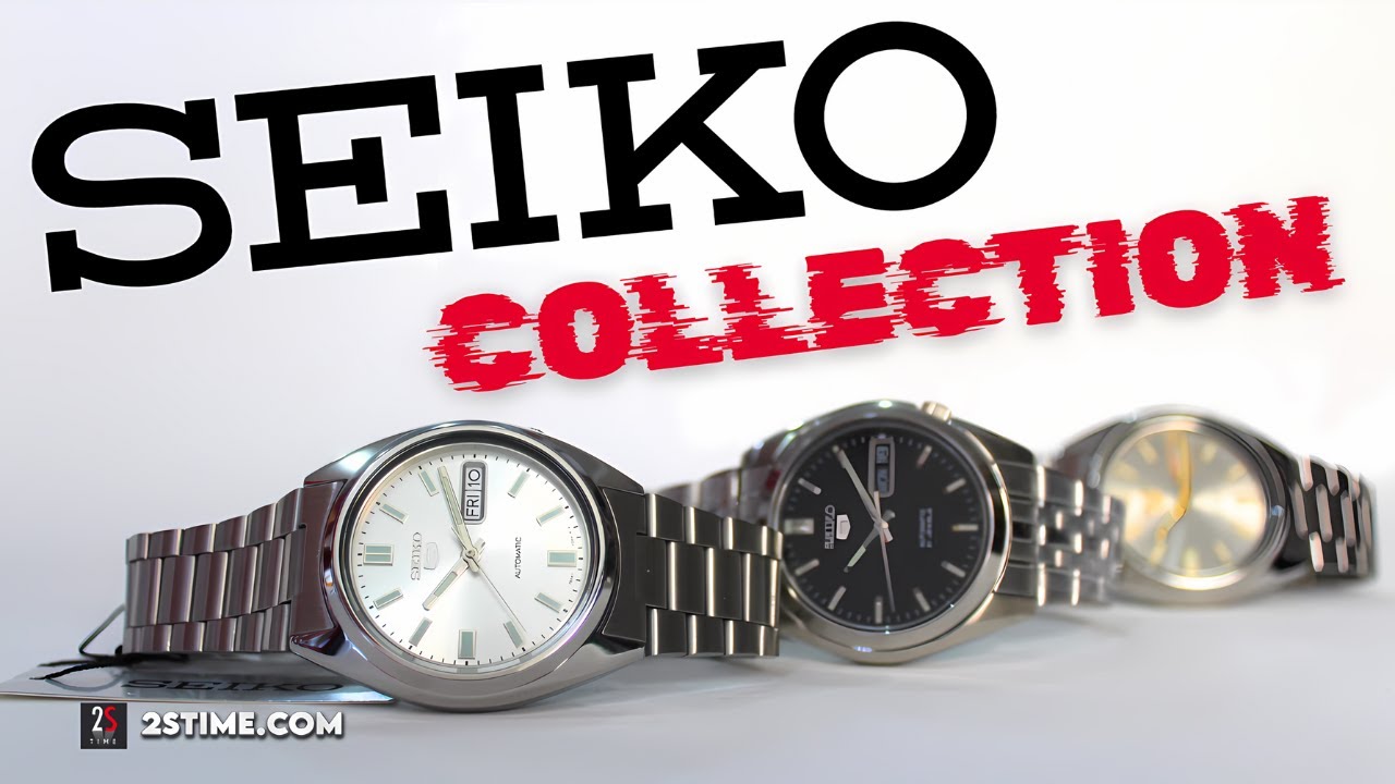 SEIKO 5 Series COLLECTION | SNXS73 SNXS75 SNK357 SNK361 - YouTube