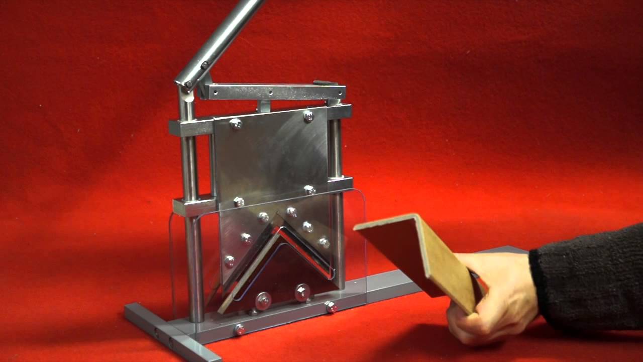 EVV-3 edge protector cutter - YouTube