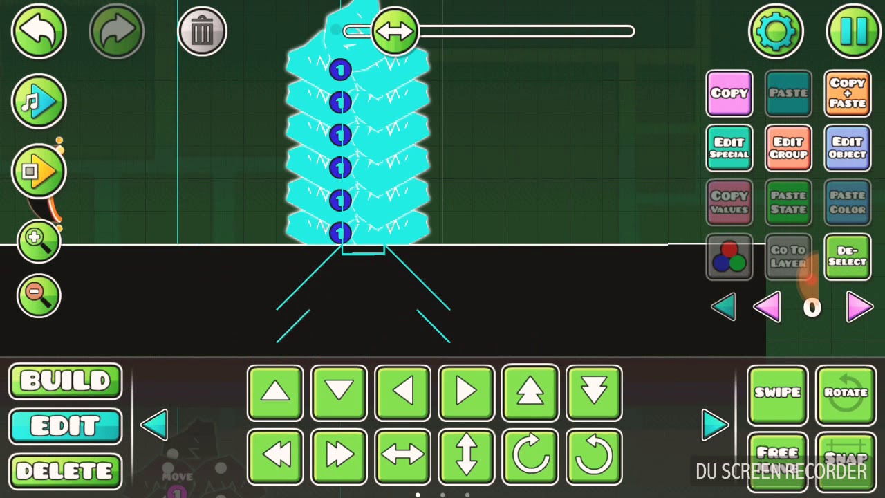 Geometry dash building! - YouTube