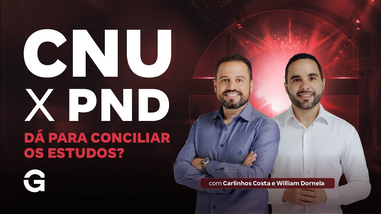 CNU 2025 X PND | Dá para conciliar os Estudos? - YouTube