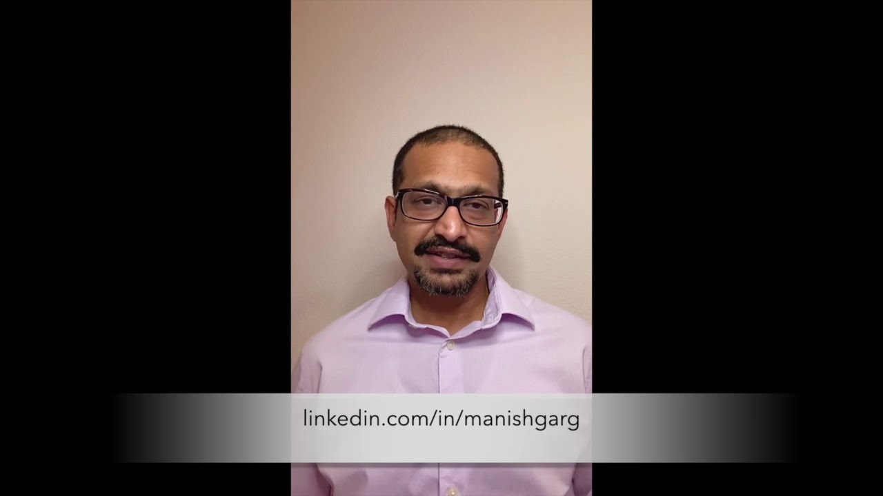 Manish Garg Introduction - YouTube