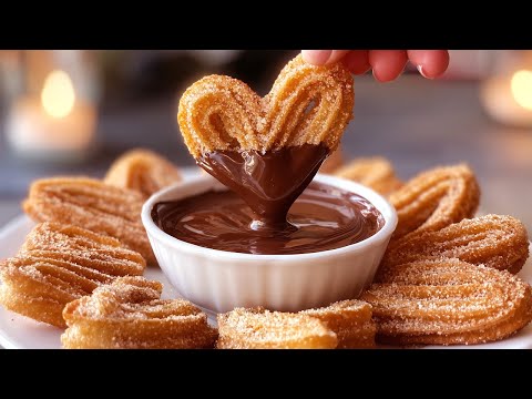 Eğer yulaf ezmeniz varsa, un ve şeker kullanmadan churros pişirin. Herkes bayılacak!
