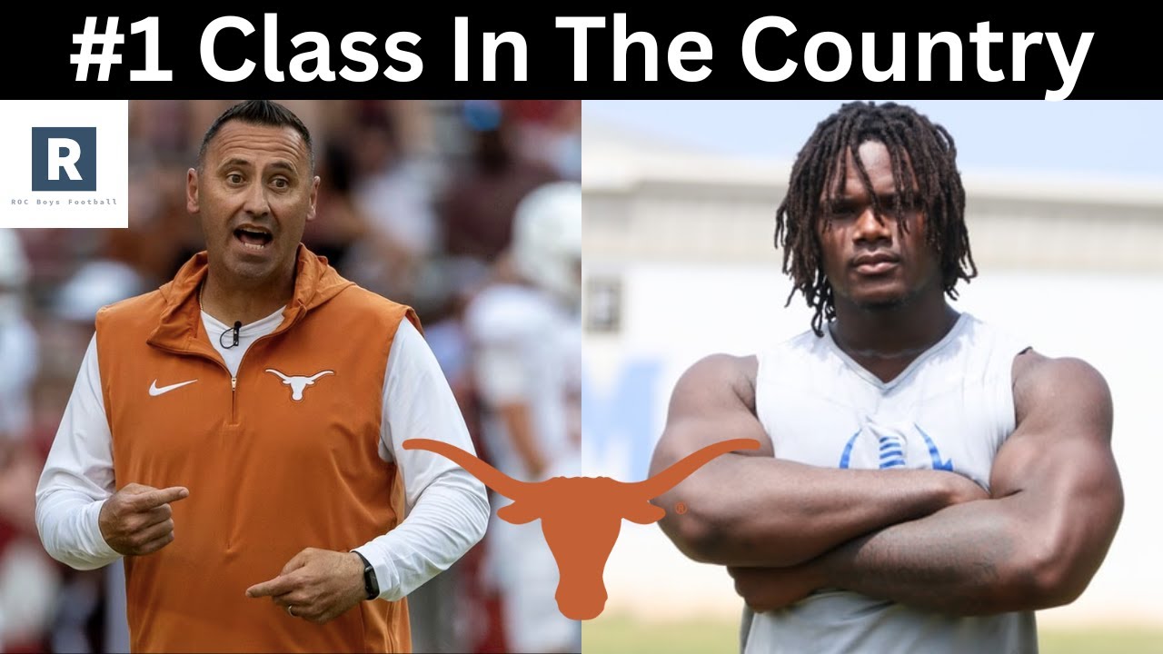 Justus Terry Commits To Texas | Texas Longhorns Recruiting News - YouTube