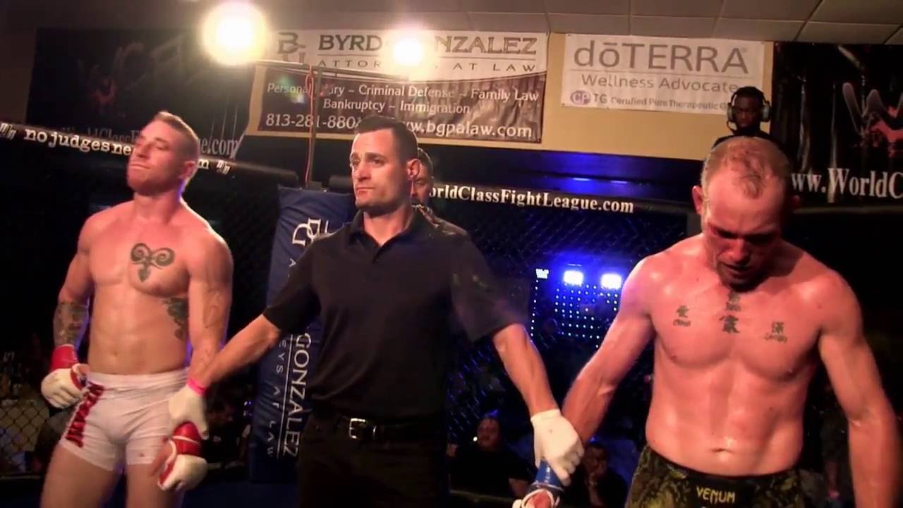 WCFL MMA 16 // Matt Puterok vs Collin Kaplowitz 10 8 2016 - YouTube