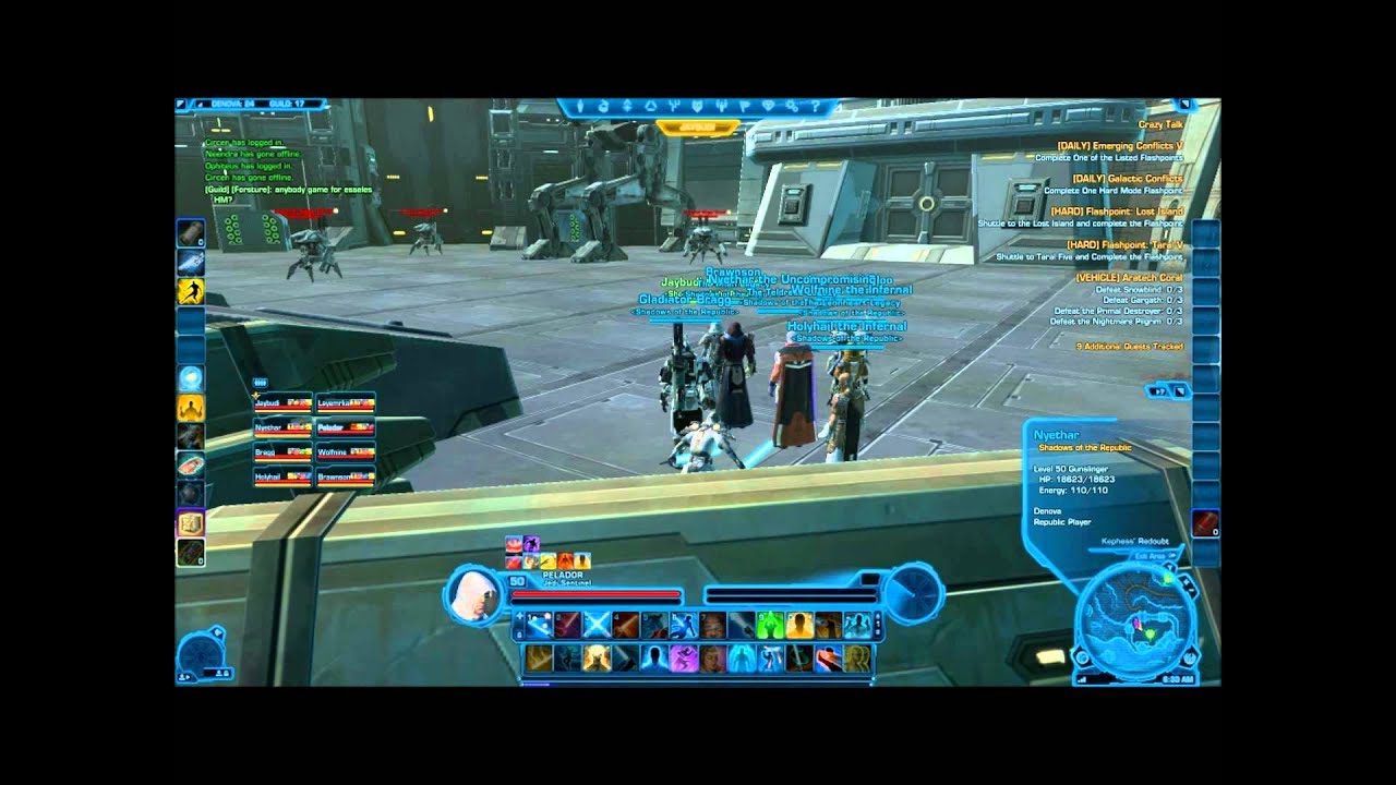 Lets Play SWTOR (Denova raid) part 4 - YouTube