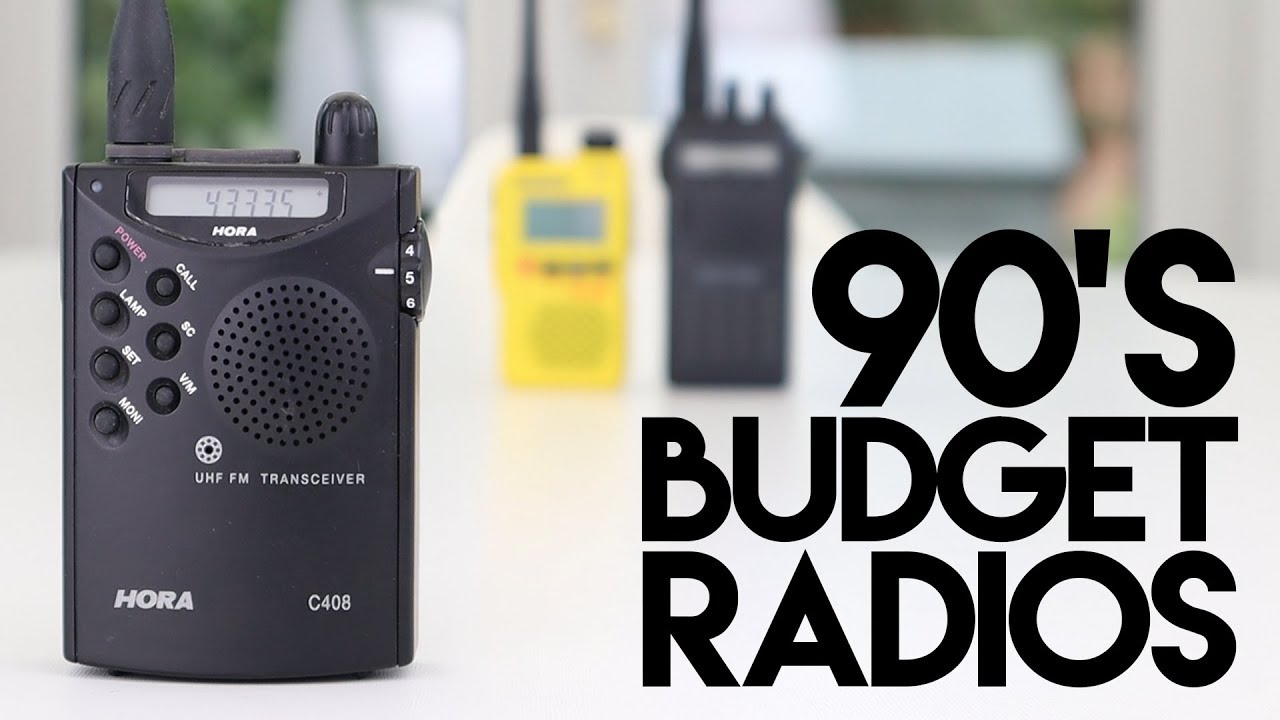 Where It All Began - 1990's Chinese Budget Radios Before Baofeng! - YouTube