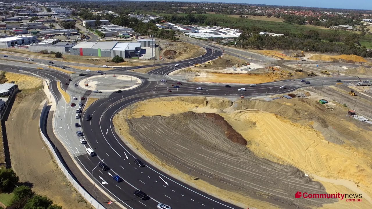Wanneroo Road - Ocean Reef Road Interchange - YouTube