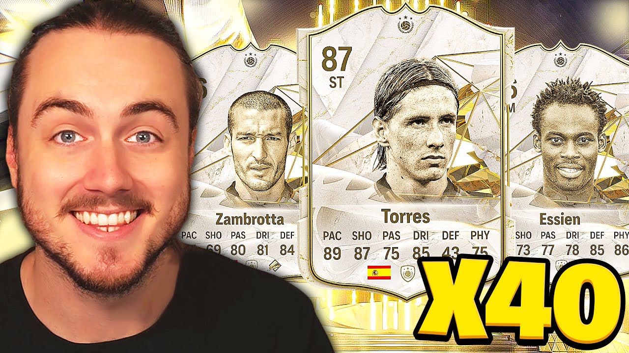 Öppnar 40x Max 87 ICON PACKS På FC 24! - YouTube
