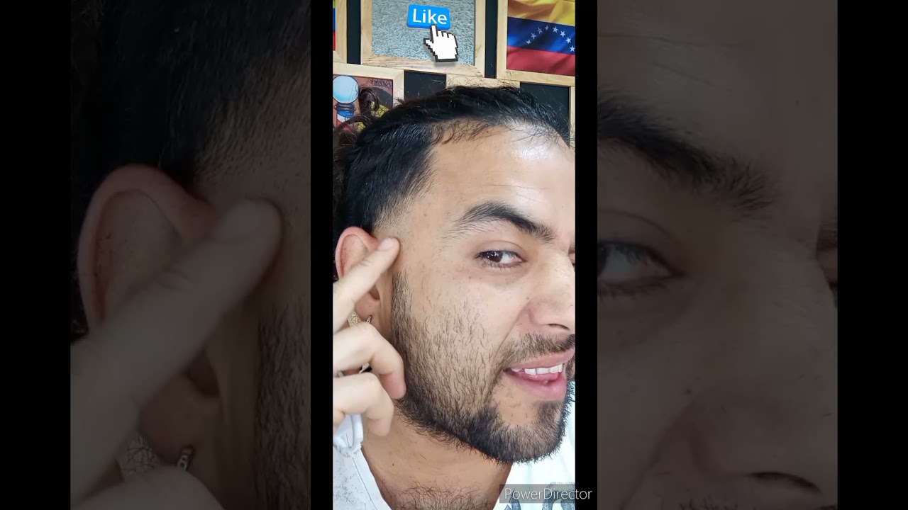 tutorial para hacer un corte de cabello magrey con barba - YouTube