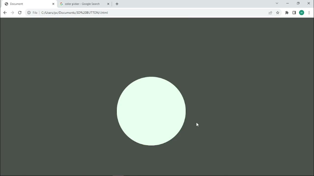 Html And Css Tutorial 3d Button Hover Effect Using Html And Css Youtube 9539