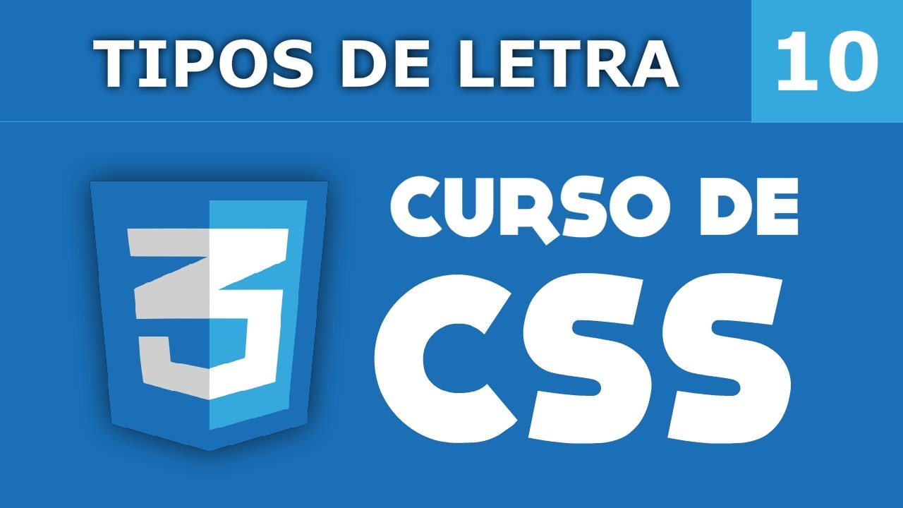 10. Tipos de Letra en CSS - YouTube