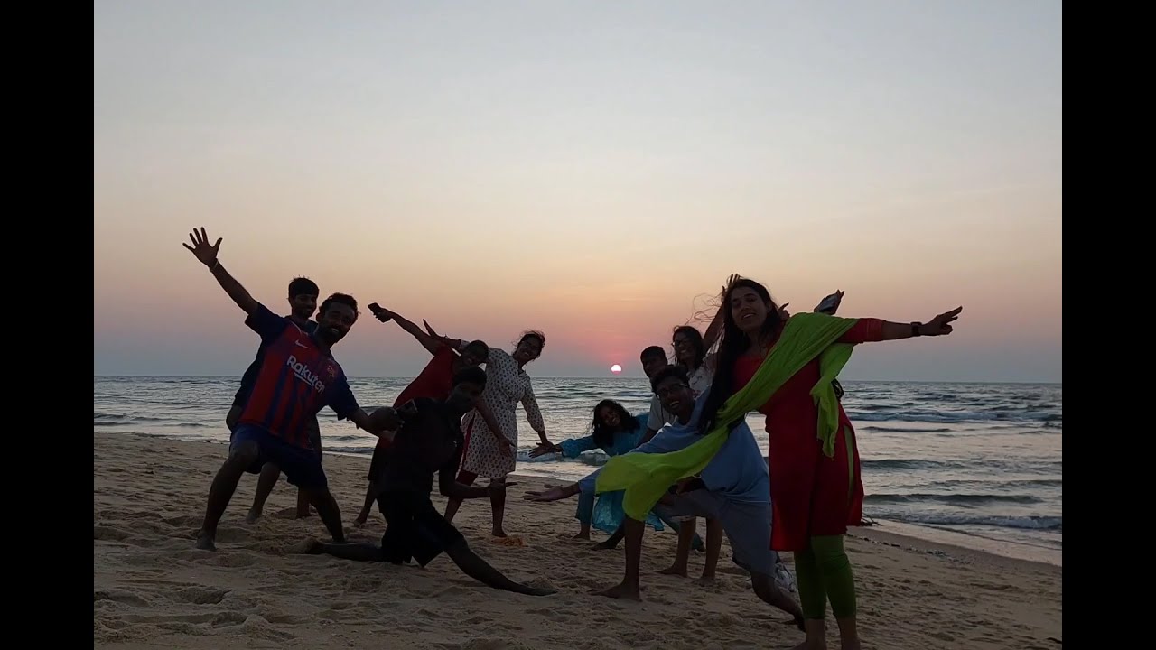 Kodi Bengre Beach (Delta Beach) // Sunset Fun Time // Udupi // January ...