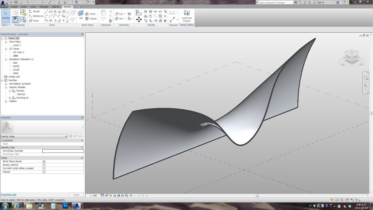 Revit Tips - Parametric shelter - YouTube
