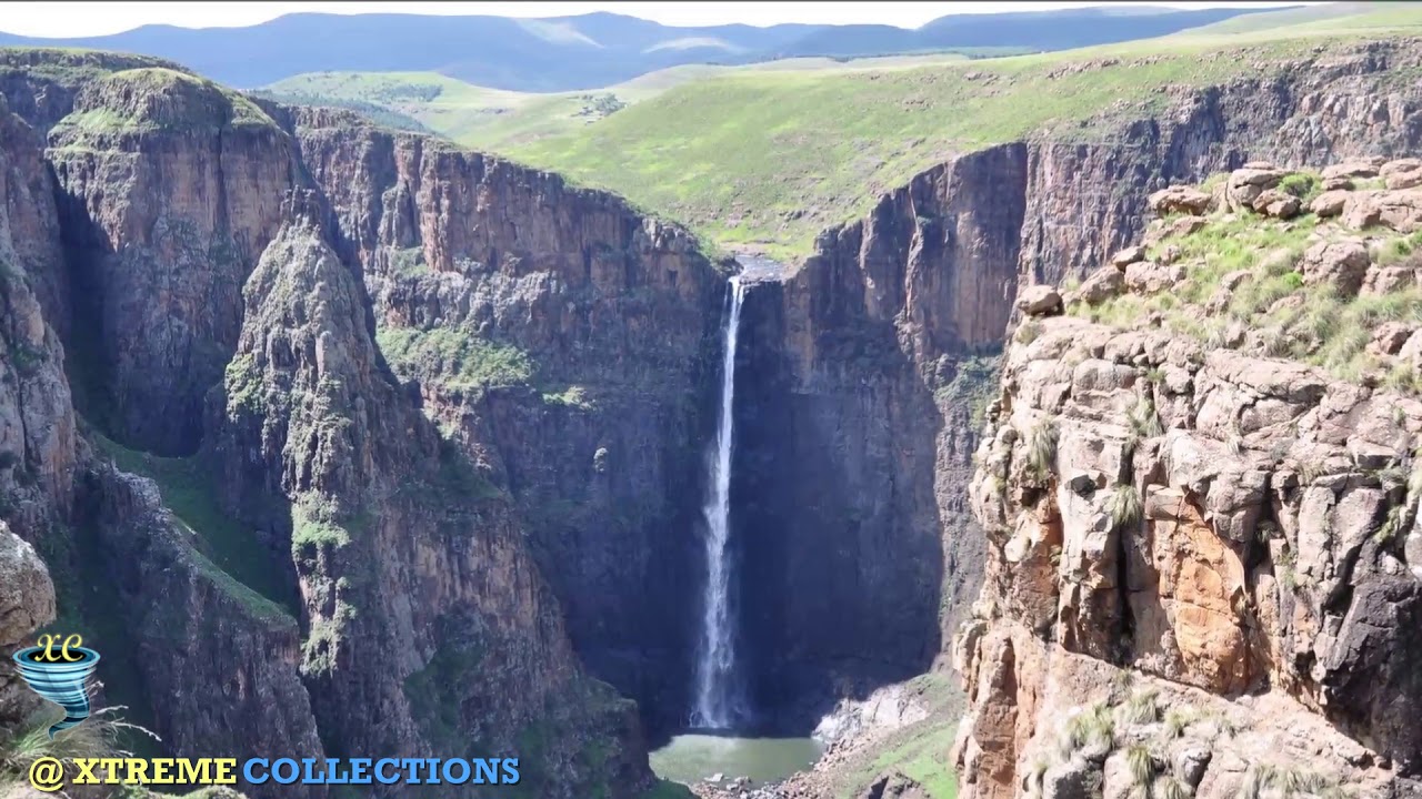 Maletsunyane Falls in Maseru, Lesotho - YouTube